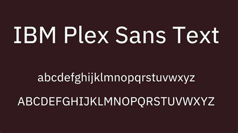 IBM Plex Sans Font Free Download The Fonts Magazine IBM Plex Sans Font Free Download The Fonts Magazine