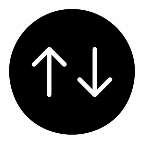Up And Down Sorting Descendant Sort Double Icon Download On Iconfinder