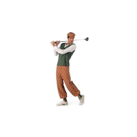 Fantasia Masculina Adulto Jogador De Golf