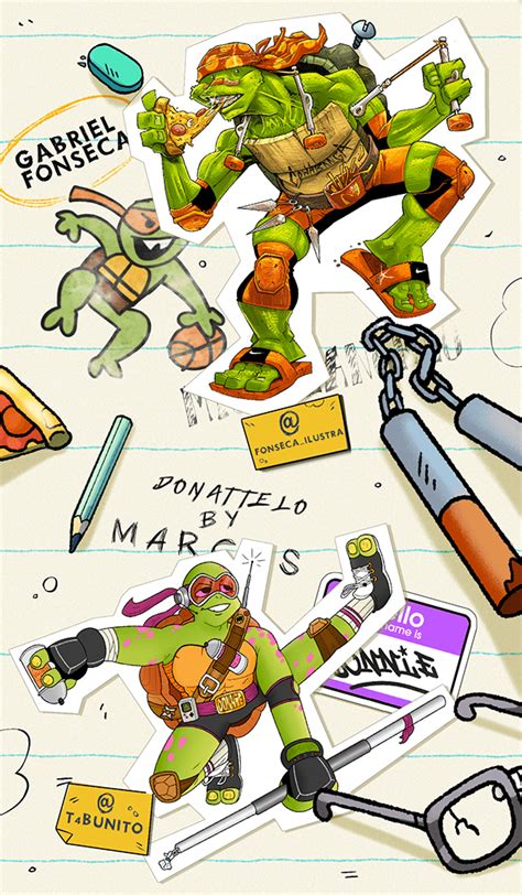 Tmnt Collab Part Ii Behance