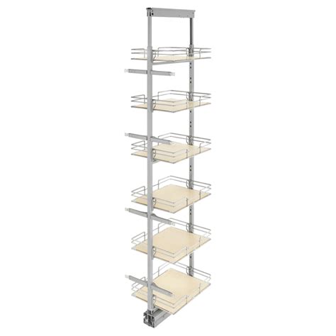 REV A SHELF Rev A Shelf 5273 14 MP Extra Tall Pullout Maple Pantry 14 3 4 W