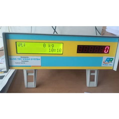 ms analog weighbridge indicator at best price in coimbatore raise tek