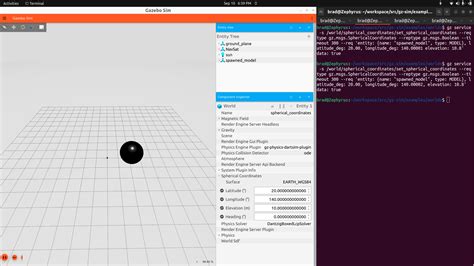 Gz Sim Spherical Coordinates · Issue 376 · Gazebosimgazebotest