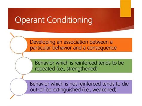 Operant Conditioning Theory PPTX Parenting Family And Relationships