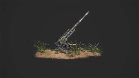 Artstation Flak 88 Mm Anti Air Craft And Anti Tank With Ammo German