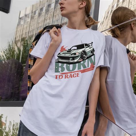 Customized Japanese Racing Car Design T Shirt Design