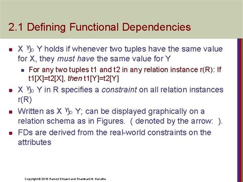 Basics Of Functional Dependencies And Normalization For Relational