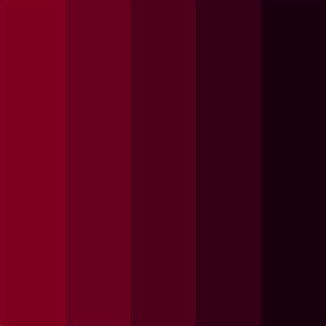 Burgundy Color Palette Outfit