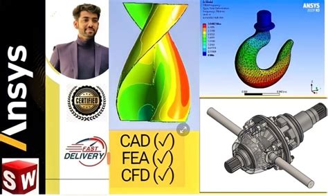 Provide Professional Services In Fea Analysis Cad Modeling And Cfd Simulations By