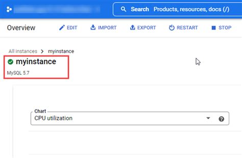 Working With Mysql Database In Google Cloud Platform