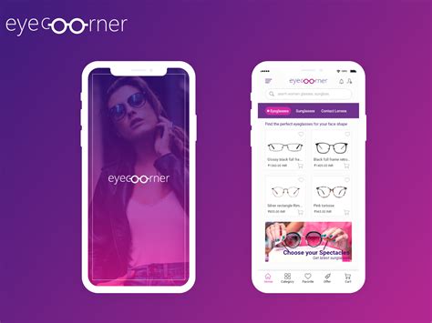Eye Corner Mobile App Design By Piyush Chokshi On Dribbble