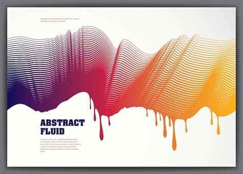 Premium Vector Vector Fluid Flow Wavy Abstract Background 3d Colorful Gradient Motion Art