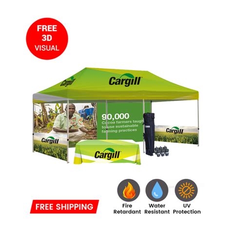 10x20 Pinnacle Package 10x20 Customized Pop Up Canopy Tent Is Perfect