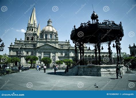 Tourist Monuments Of The City Of Guadalajara Editorial Photo Image Of