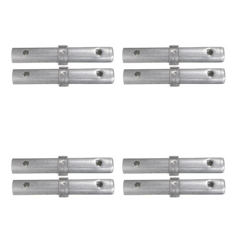 Worgeous 8 Pcs Heavy Duty Scaffolding Coupling Pin Steel Connecting Rod Scaffold Locking Pin