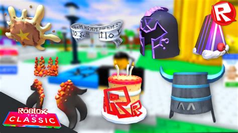 How To Get Every Free Item In The Roblox Classic Event Youtube