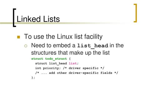 PPT - Data Structures in the Kernel PowerPoint Presentation, free download - ID:3388819