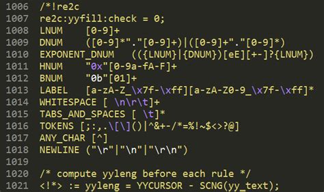 Php Zend引擎剖析之词法分析（一）zend语法 Csdn博客