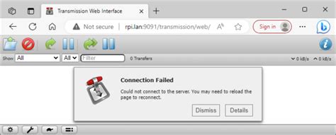 Transmission Daemon Access GUI By Domain Name ShellHacks
