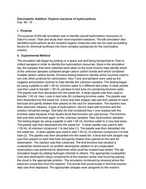 Labster Report 7 HPLC HPLC Exp No 7 I Purpose The Purpose Of This Lab Simulation Was To
