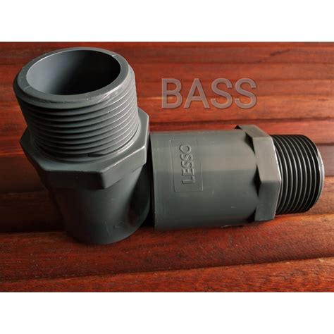 Jual Sock Drat Luar Pvc Lesso Aw 1 Inch Sok Sdl Valve Socket Fitting Pipa Pvc Shopee Indonesia