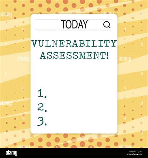 Handwriting Text Writing Vulnerability Assessment Conceptual Photo