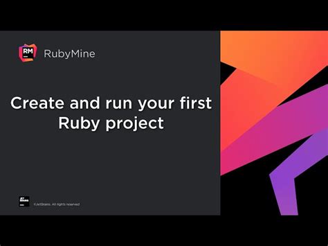 Learn Rubymine