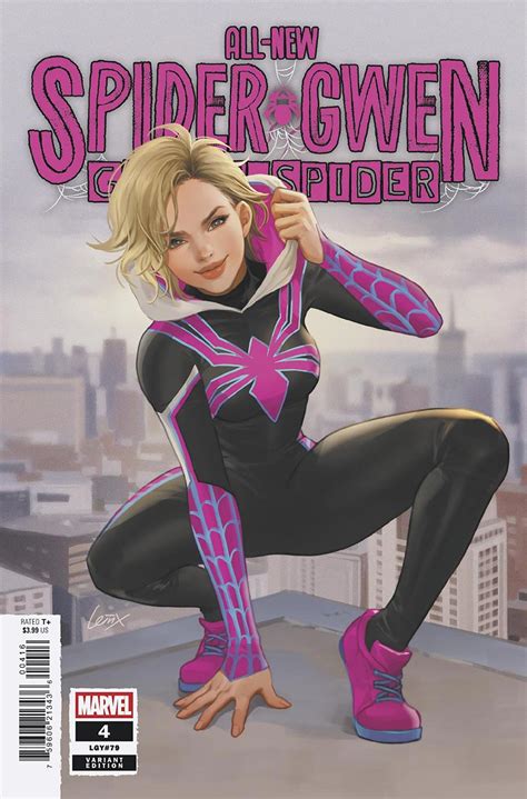 All New Spider Gwen Ghost Spider 4 Cover D Incentive Lesley Leirix Li