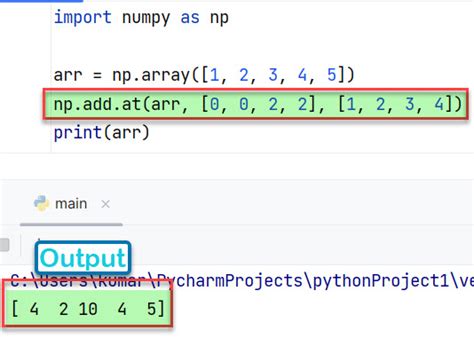 Np Add At Function In Python Examples