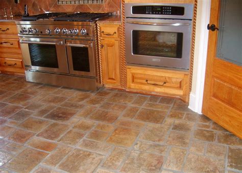 Rustic Kitchen Floor Tile Designs