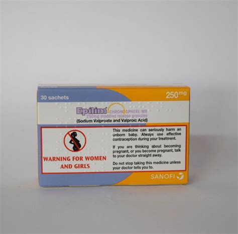 Epilim Chronosphere Sachets 250mg 30 Ashtons