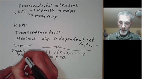 Richard Borcherds Galois Theory