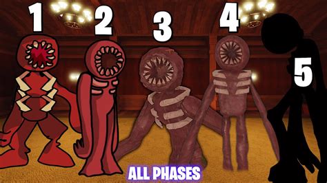 Roblox Doors Figure All Phases Friday Night Funkin Youtube