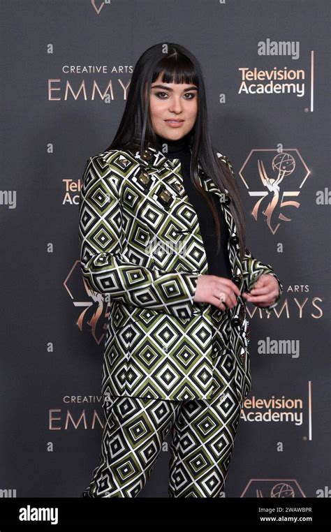 K Devery Jacobs Poses In The Press Room During Night One Of The