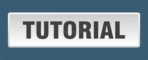 Tutorial Button Stock Illustrations 5391 Tutorial Button Stock