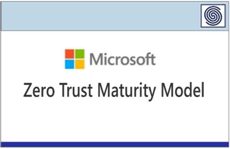 Ciso2ciso Cybersecurity Advisor Csa On Linkedin Microsoft Zero Trust Maturity Model