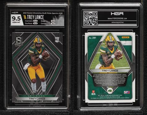Trey Lance Chronicles Draft Picks Orange Graded Hga 9 Munimorogobpe