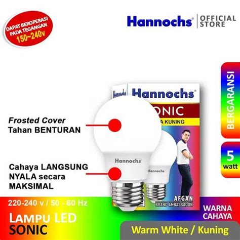 Jual Lampu LED Hannochs Sonic W Kuning Putih Kota Semarang Laris Manis Official Tokopedia