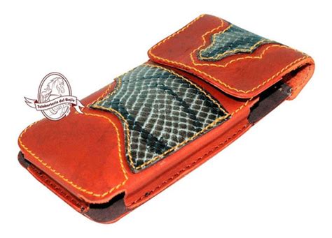 Funda Para Celular De Vaqueta Grabado Ex Tico Meses Sin Intereses