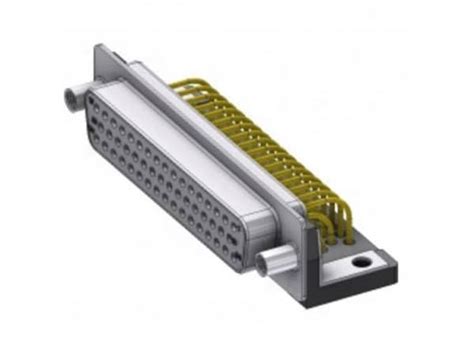 Deltron Kontakter Deltron Dts 50 Syc M66un D Sub Kontakt 90° Antal Poler 50 Lödning Stift 1 St