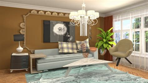 Premium Photo Illustration Of Hovering Furniture In Living Room