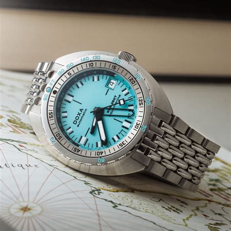 Doxa Sub 250t Gmt The Globetrotters Dive Watch