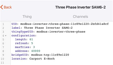 Connect SMA Inverter Via Paper UI Beginners OpenHAB Community