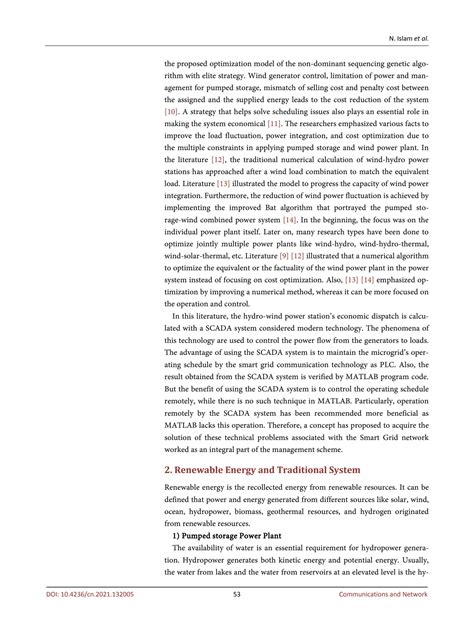 Solution Cost Optimization Modeling Of Renewable Energy Sources In Smart Grid Using Scada