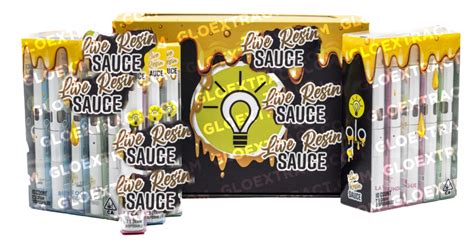 Buy Glo Carts Live Resin Sauce Online Glo Vape Carts