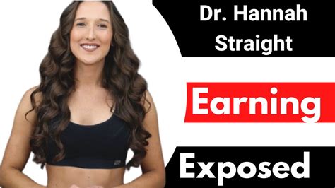 How Much Money Dr Hannah Straight Makes On Youtube Dr Hannah Straight