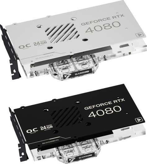 Barrow Nvidia Rtx 4080 Lrc 2 0 Full Coverage Gpu Water Block Weiß Nvidia Rtx 4080 Founders