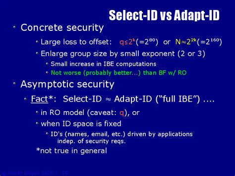 Xavier Boyen Modern Identity Based Encryption And Applications PIC Workshop Invited Lecture