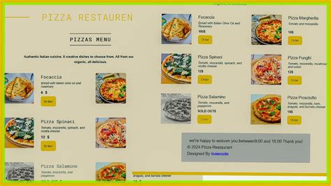 React Js Pizza Restaurant Website React Project Step By Step React