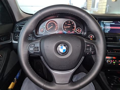 Восстановление кожи руля. Как вернуть матовый цвет — BMW 5 series (F10 ...